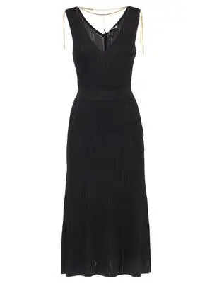 Elisabetta Franchi Knit Dress - Red