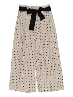 Monnalisa Popeline Printed Pants - Other