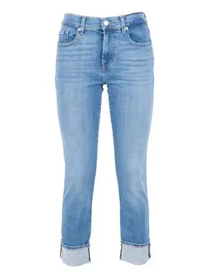 7 For All Mankind Relaxed Skinny Jeans - Blu