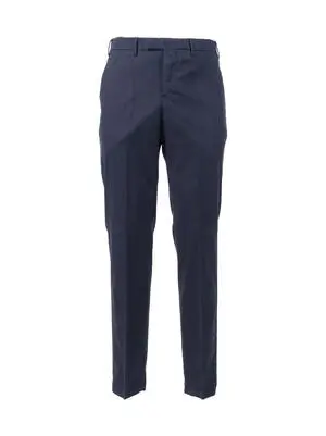PT TORINO Master Flat Front Trousers - Blu