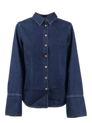 7 For All Mankind Shaped Shirt - Blu