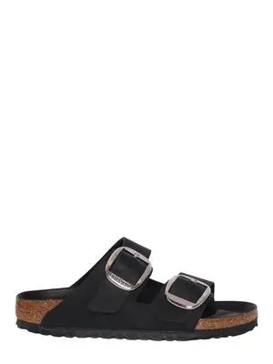 BIRKENSTOCK Arizona Big Buckle Oiled Leather Sandal Red
