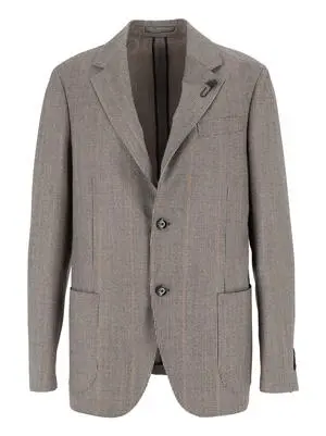 LARDINI Giacca Uomo Roma - Grey