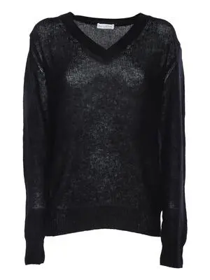 BALLANTYNE V-neck Pullover - Red