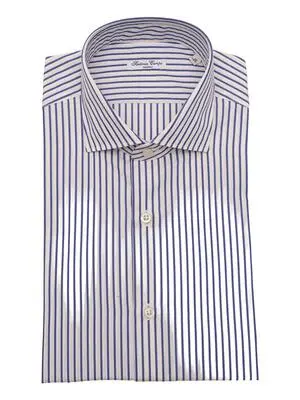 SARTORIA DEL CAMPO SONRISA Dress Shirt - Blue