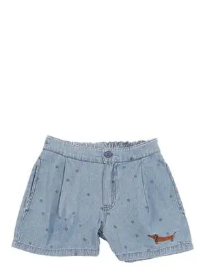 MINI RODINI Denim Shorts - Blu