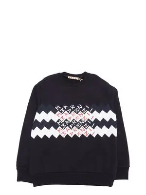 Marni Ms309u Felpa - Blu