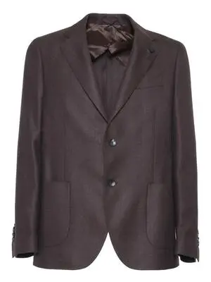 LARDINI Special Line Drop 7 Reg Giacca - Red
