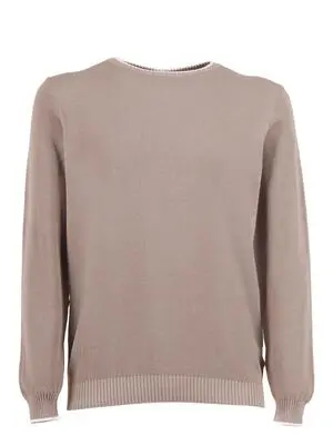Fedeli Crew Neck Knitted Sweater - Other