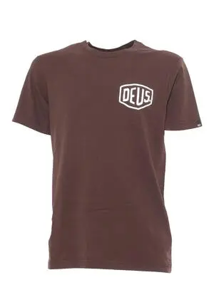 Deus Ex Machina Biarritz Address T-shirt - Red