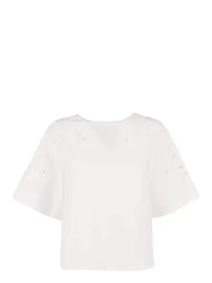 Max Mara Targa Body Top - White