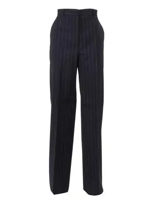 Max Mara Enfasi Long Trousers - Blu