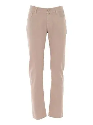Jacob Cohen Slim Fit Nick Pants Red