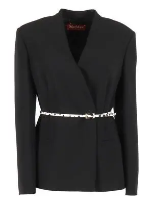 Max Mara Quinoa Giacca - Red