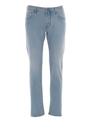 Jacob Cohen Nick Slim Super Slim Fit Pant - Blue
