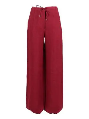 Max Mara PELOTA Long Trousers Red