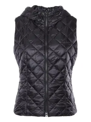 FAY Quilted Gilet With Hood