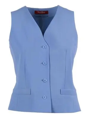 Max Mara Madia Gilet - Blue