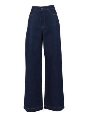 Max Mara Latino Denim Pant Blu