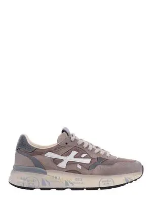 PREMIATA WHITE Sneakers - Red