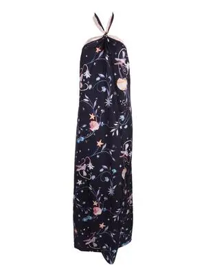 FORTE_FORTE Forte Forte Twill 'Deliverance' Print Maxi Dress