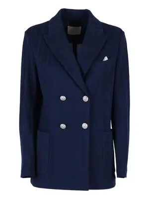 CIRCOLO 1901 Double-breasted Jacket - Blu