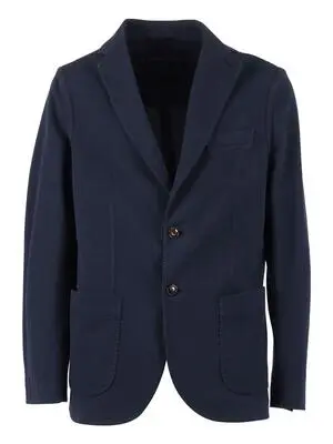 CIRCOLO 1901 Blazer G.dyed Oxford - Blu