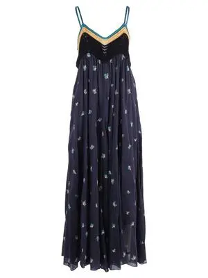 FORTE_FORTE Abito Bustier Voile Ricamo 'Petites Fleurs'