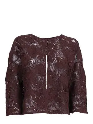 KANGRA Coreana Ricamo Cornely + Paillettes - Red