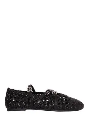 Michael Kors Indy Woven Flex Ballet - Red