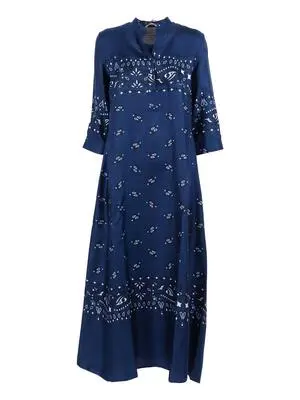 LE SARTE PETTEGOLE Le Sarte Pettegole Printed Maxi Dress