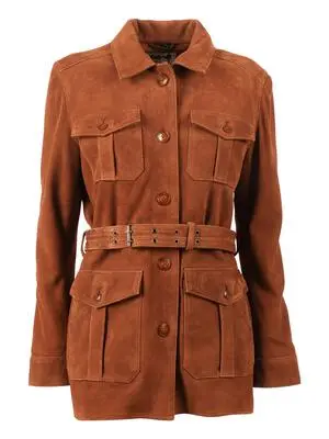 SCHOTT Leather Jacket - Red