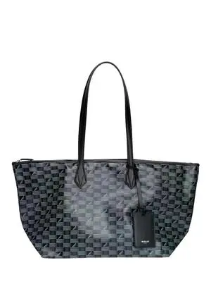 Moreau Saint Tropez Patterned Tote Bag Black
