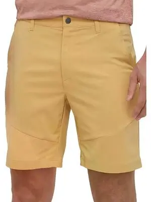 Columbia Panelled Shorts - Yellow