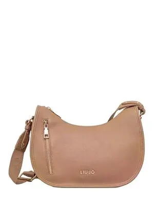 Liu Jo Zip Detail Crossbody Bag - Neutrals