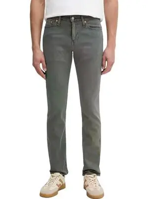 LEVI'S 511 Slim Jeans With Logo Patch - Green