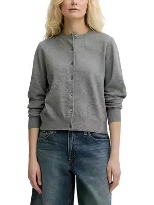 LEVI'S Buttoned Cardigan - Grey