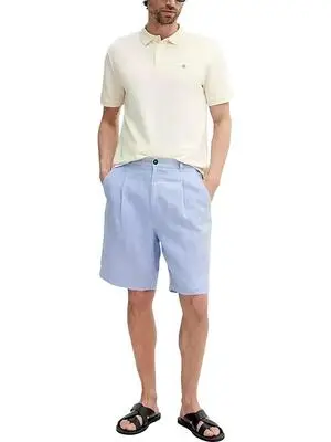 BENETTON Pleated Shorts - Blue