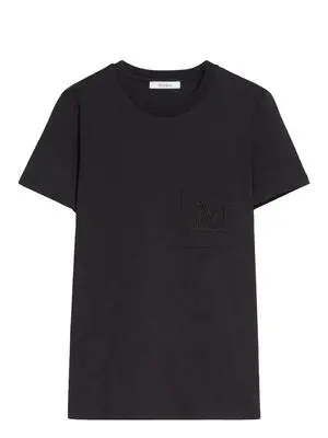 Max Mara Cotton Jersey T-shirt - Black