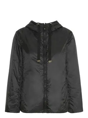 Max Mara Padded Water-repellent Hooded Jacket - Black