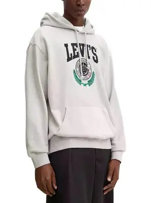 LEVI'S Logo Hoodie - Grey