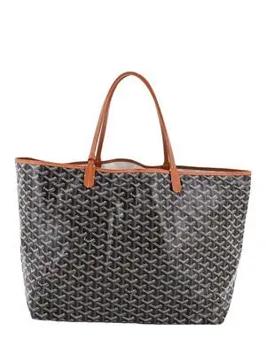 Goyard Gm Saint Louis Tote Coated Canvas - Brown
