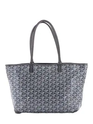 Goyard Pm Artois Tote Coated Canvas - Gray