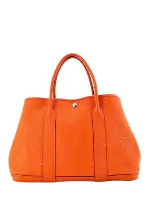 Hermès 36 Garden Party Tote - Orange