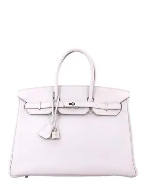 Hermès Birkin 35 Handbag Gris Perle