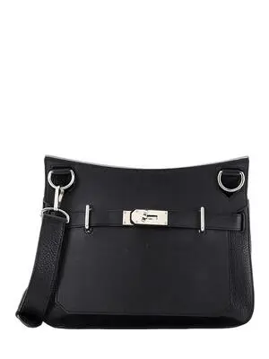 Hermès 31 Jypsiere Bag Clemence And Swift - Black