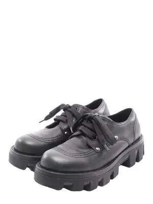 LOUIS VUITTON 2023 Leather Derby Shoes - Black
