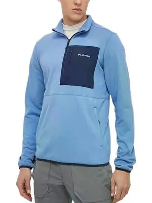 Columbia Zip Pocket Sweater - Blue
