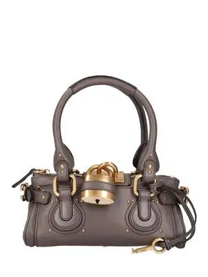 Chloé Paddington Small Shoulder Bag Gray
