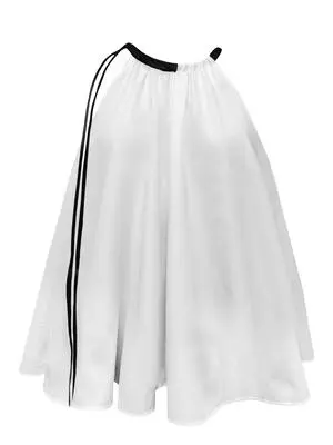 AISTE HONG Leather Collar Halter